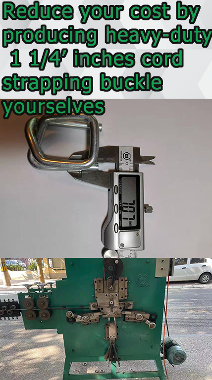 Heavy-duty strapping buckle machines 32 mm x 7 mm – Steel-PET-PP ...