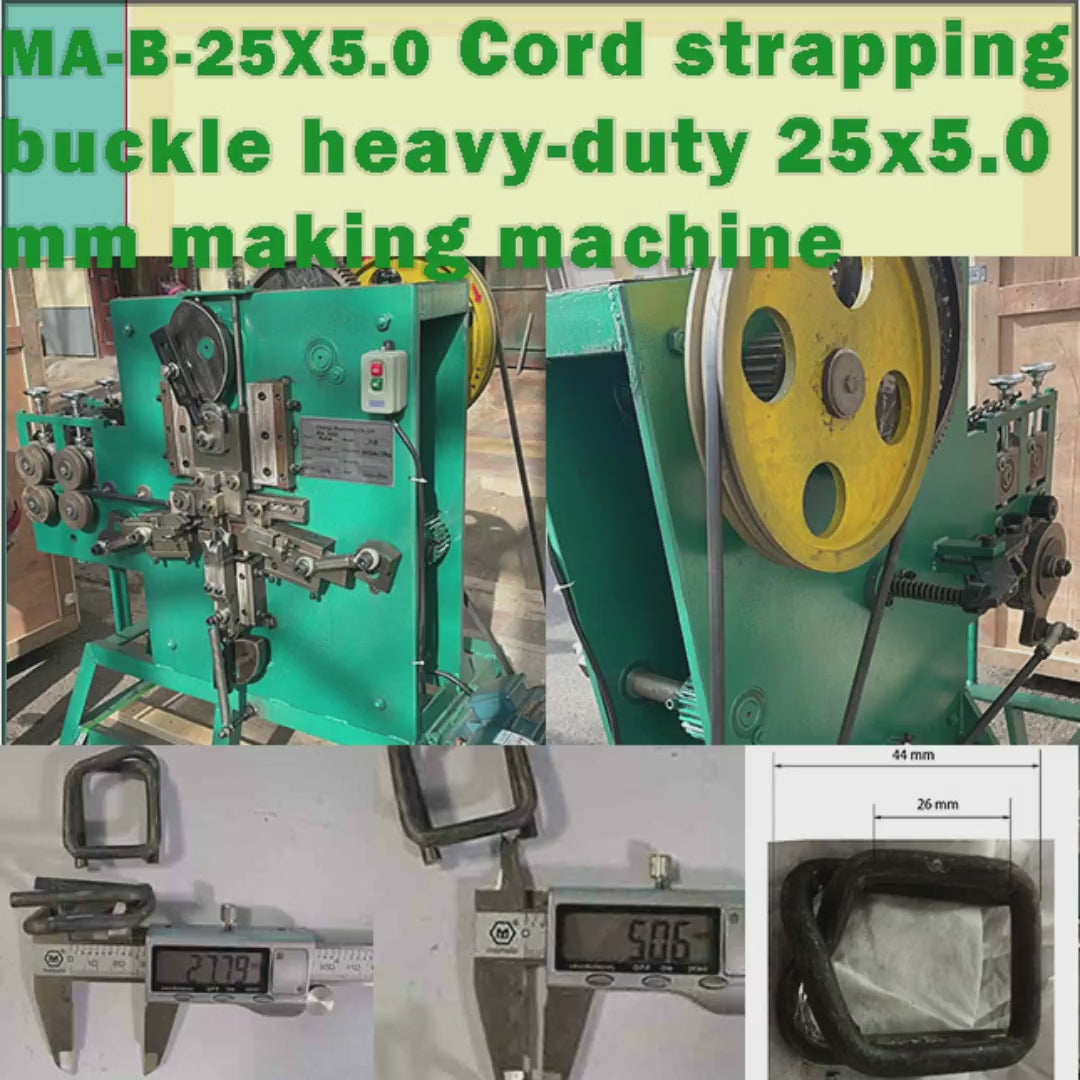 Máquina de cintar fivela 25 x 5 m – Steel-PET-PP-CordStrap-seal-clip ...